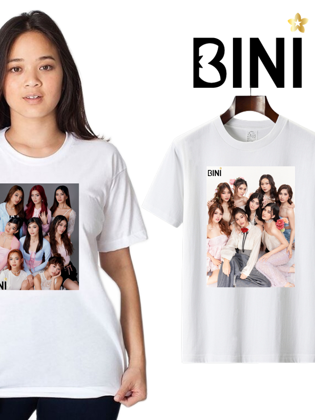 BINI-BINI TSHIRT FOR TEENS AND ADULT SUBLIMATION PRINT NO BAKBAK ...