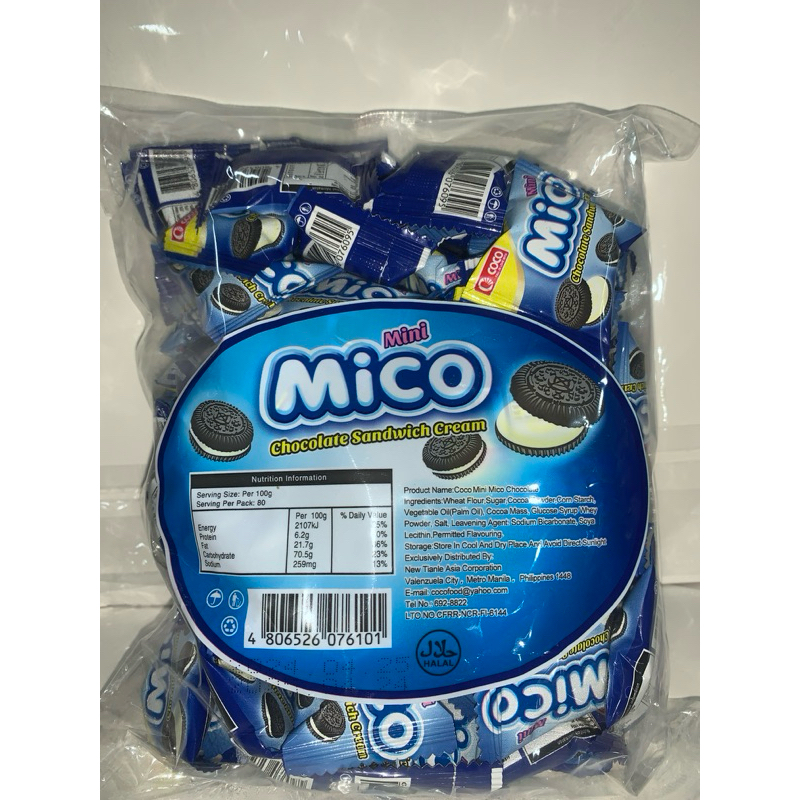 MINI MICO CHOCOLATE SANDWICH CREAM 376g | Shopee Malaysia