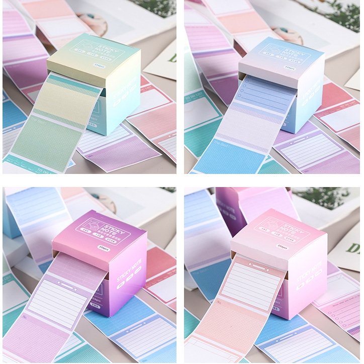 Student stickers with high aesthetic value, pull-out notes, incorrect ...