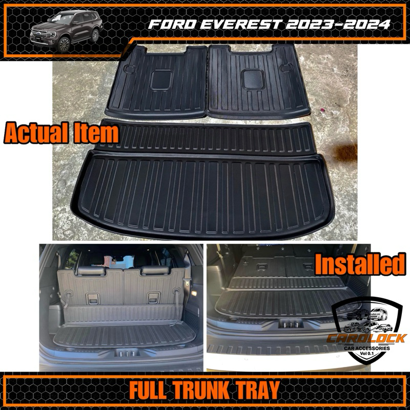 Ford Everest Trend Limited Sport Titanium 2023 - 2024 Full Trunk Tray ...