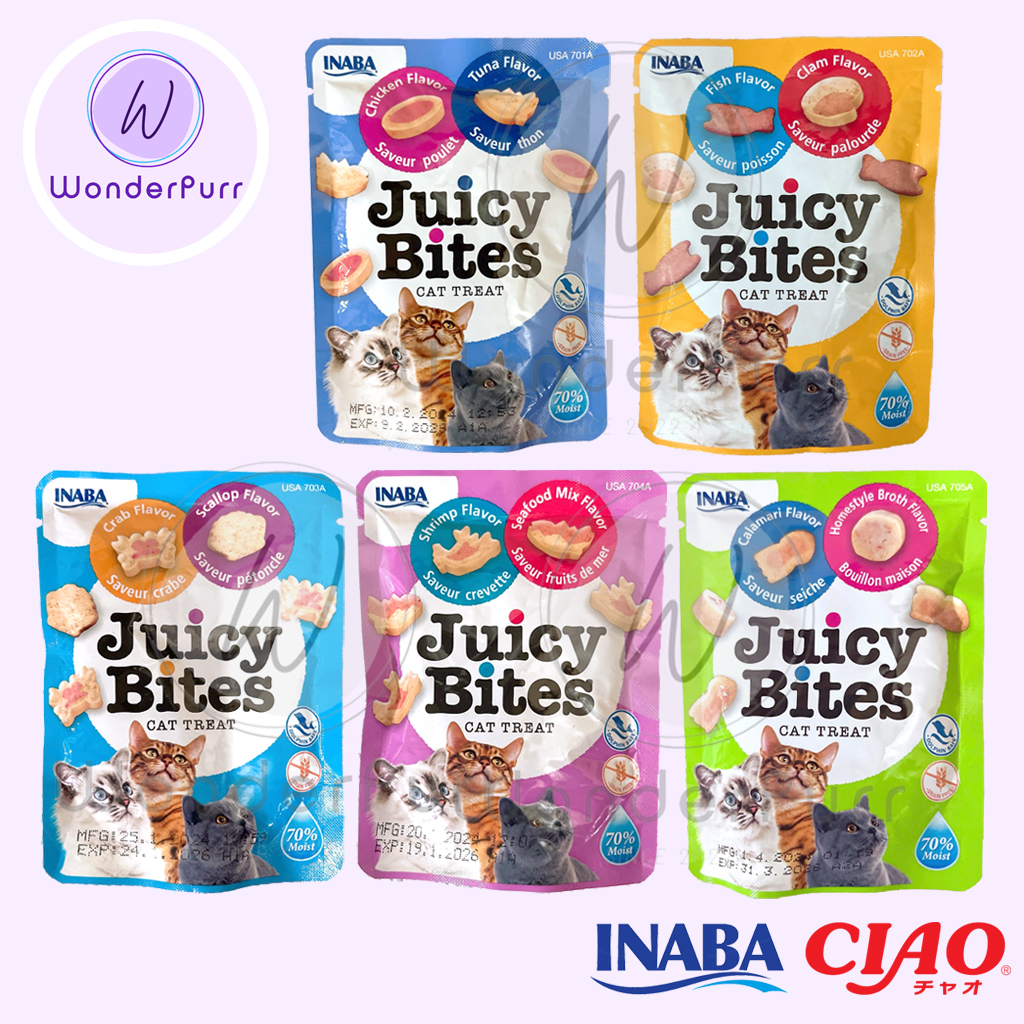 Inaba Ciao Juicy Bites Soft Cat Treats 11.3g | Shopee Malaysia