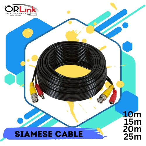 SIAMESE CABLE 10m/15m/20m/25m | Shopee Malaysia