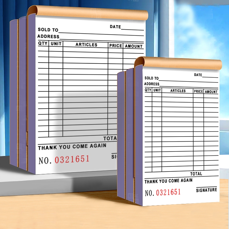 Delivery receipt paper Carbonized copy paper replication Resibo ...