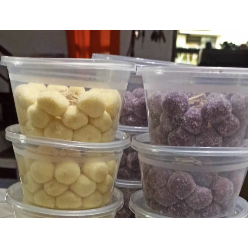 Yummy Pastillas in sticks and tub available in 2 flavors ube and milk ...
