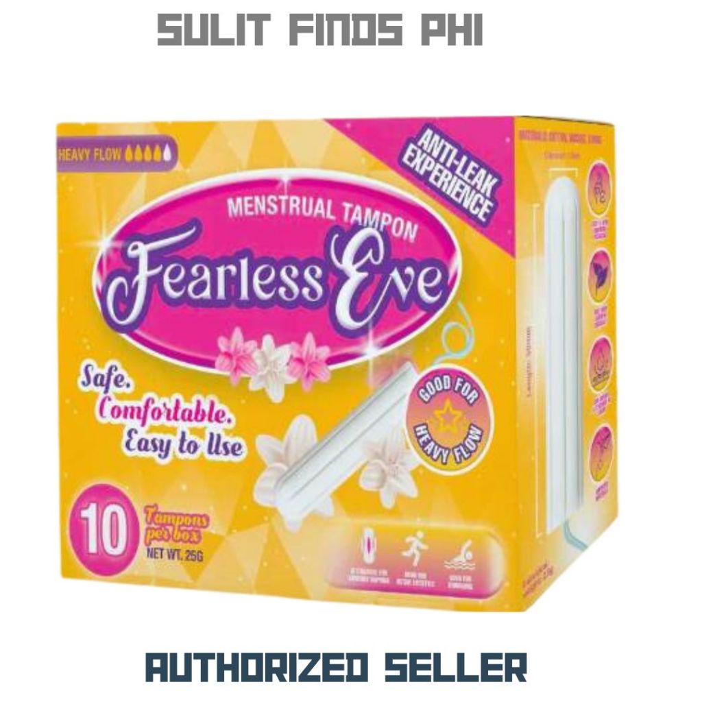 Heavy Flow Fearless Eve Menstrual Tampons (10 pcs) | Shopee Malaysia