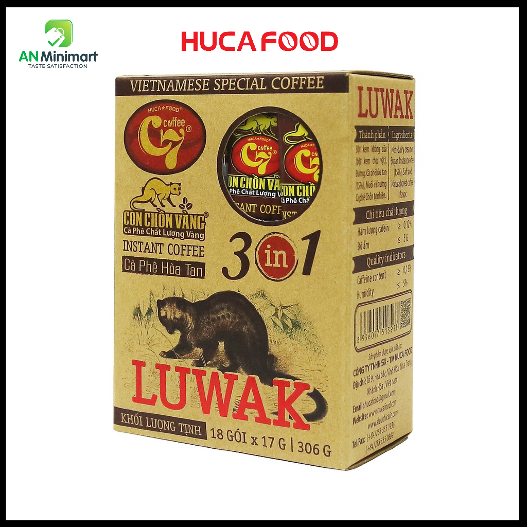 Golden Civet C7 - 3in1 Instant Coffee Luwak - 18 Packs x 17g | Shopee ...