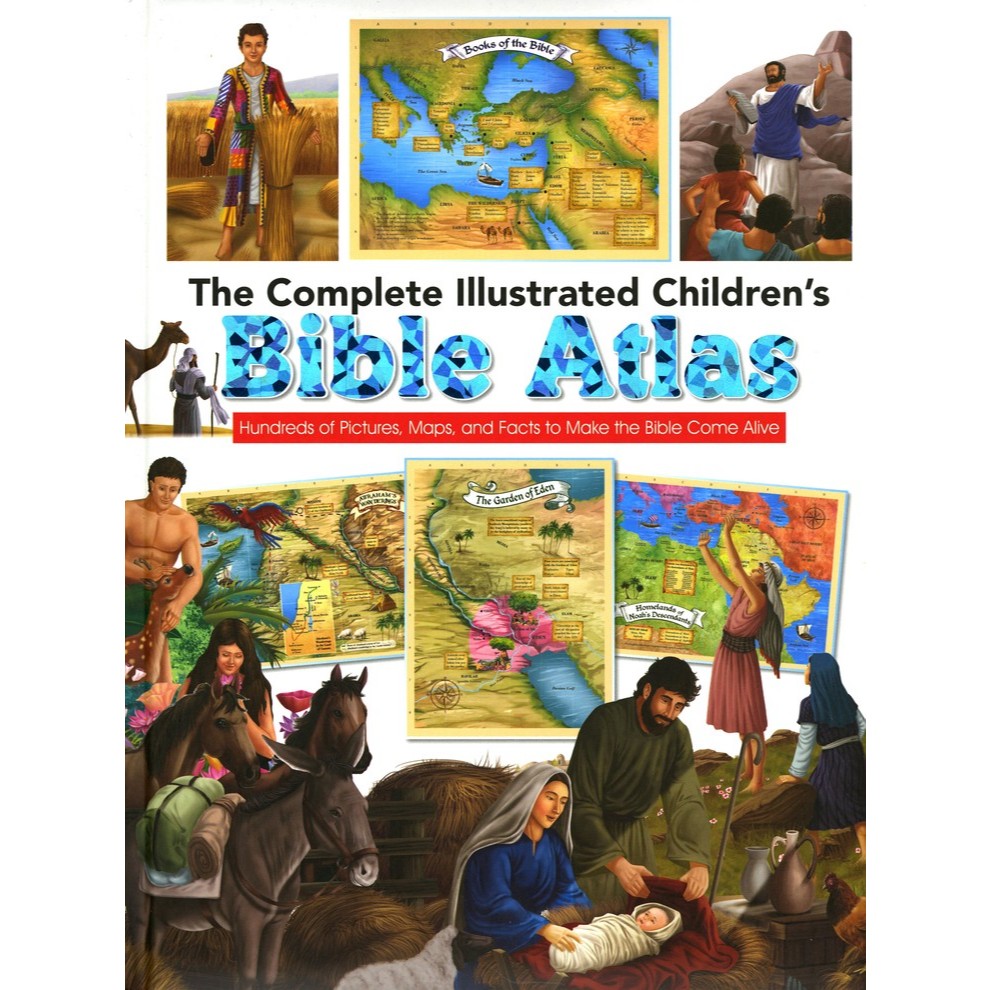 The Complete Illustrated Children's Bible Atlas Hardbound | Shopee Malaysia