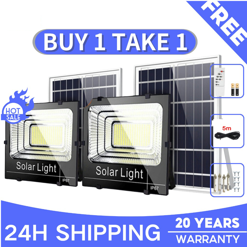 1000W Solar Lights Outdoor LED Waterproof IP67 Light Solar Flood Light ...