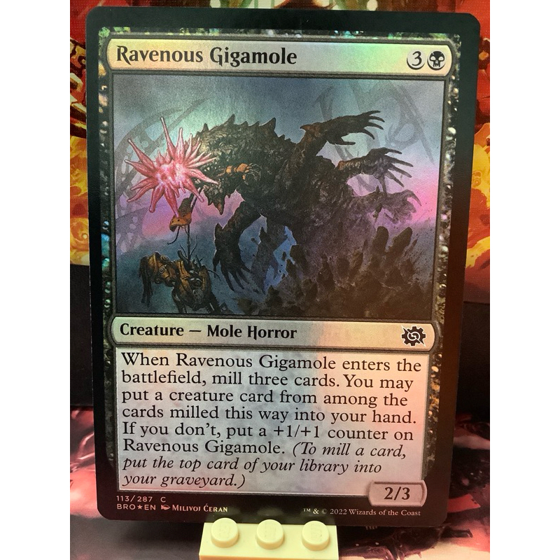 MTG - Ravenous Gigamole (The Brothers’ War) | Shopee Malaysia