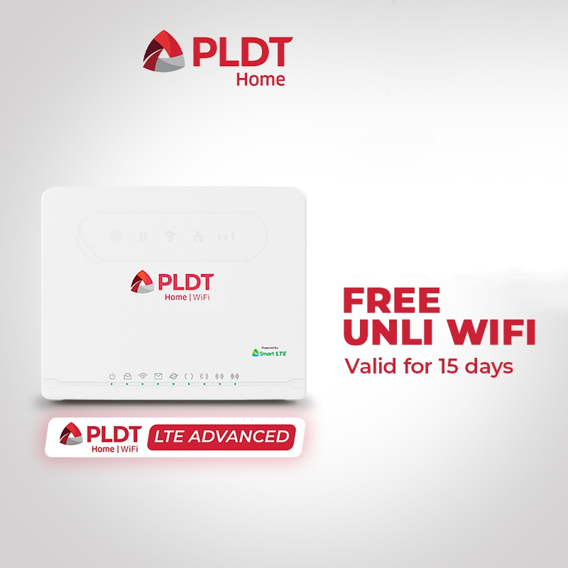 PLDT Home Prepaid WiFi 4G+ LTE-Advanced (Evoluzn FX-ID7) with with FREE ...