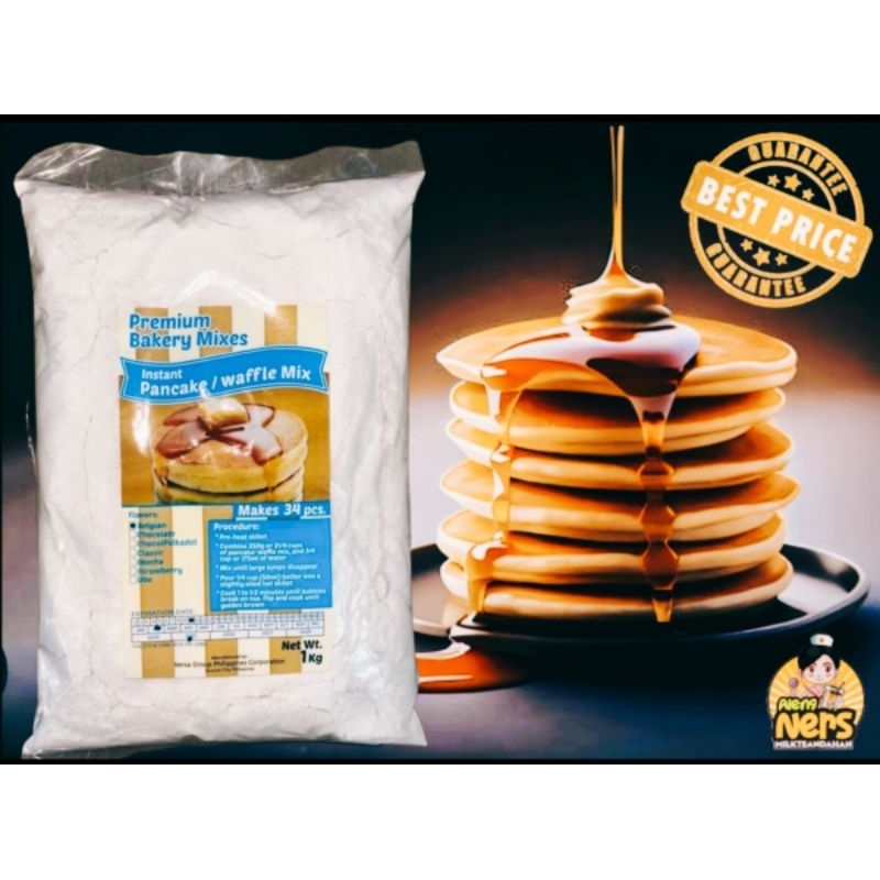 BELGIAN WAFFLE / Instant Pancake MIX 1kg | Shopee Malaysia