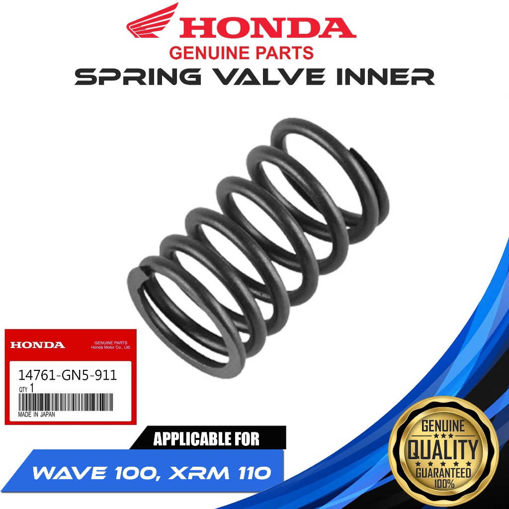 HONDA SPRING INNER VALVE FOR XRM 110, WAVE 100 ( 14761-GN5-911 ...
