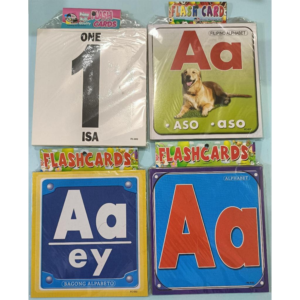 Flash Card Big for children 18cm X 17 cm available in different ...