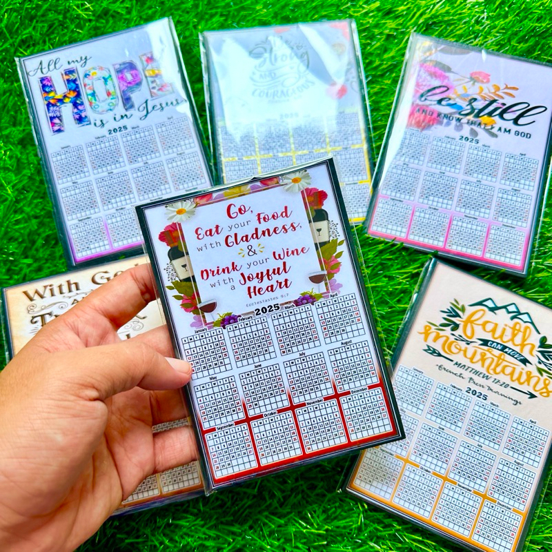 Calendar ref magnet bible verse design | Shopee Malaysia