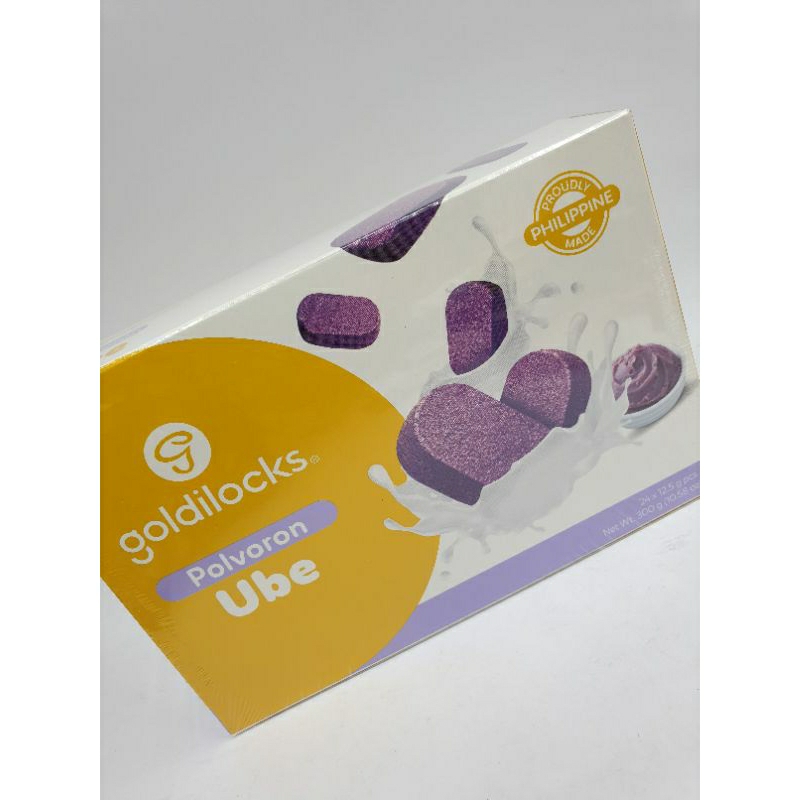 Goldilocks Ube Polvoron Box Pasalubong (24 pcs. 300g) | Shopee Malaysia