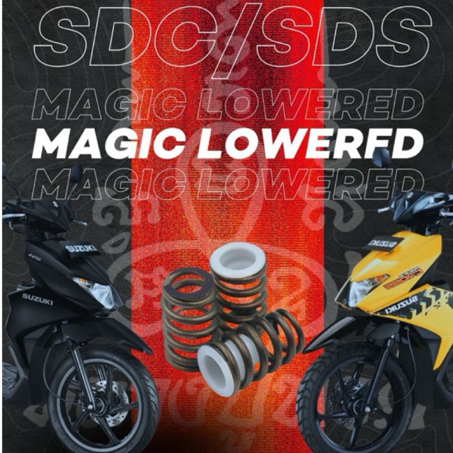 MAGIC LOWERED FOR: Suzuki Address, Nex, SDS (1 inch drop) | Shopee Malaysia