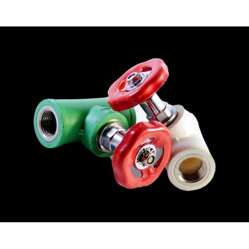 PPR (for hot and cold) STOP VALVE THREADED ½"(20mm) - 1"(32mm) | Shopee ...