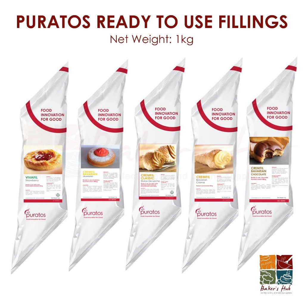 Puratos 1kg Pouch to Use Fillings Bavarian Dulce de Leche | Shopee Malaysia