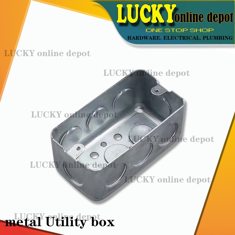 HEAVY DUTY METAL UTILITY BOX 4x2 | Shopee Malaysia