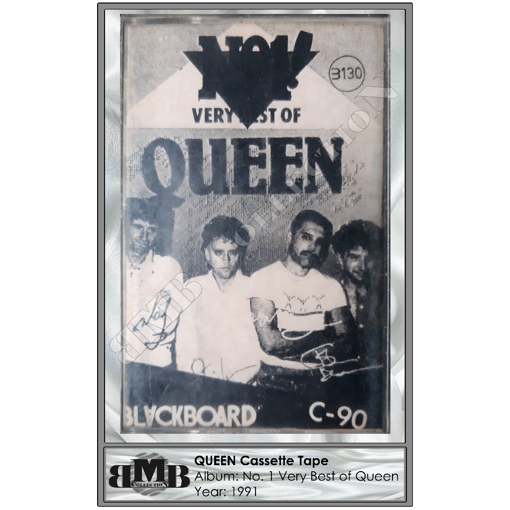 Queen No. 1 The Very Best of Queen Cassette Tape (Year 1991) | Shopee Malaysia