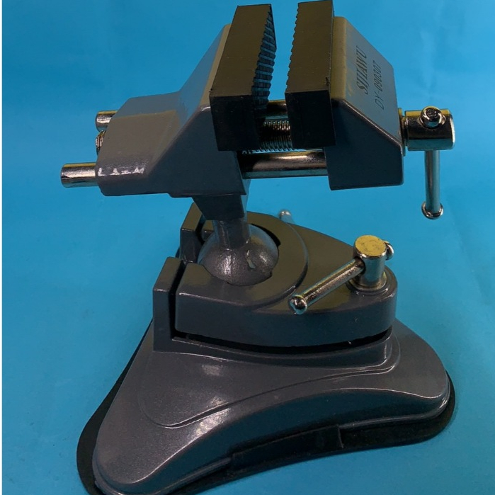 jaw width vise table clamp 360 degree aluminum alloy rotary for work ...