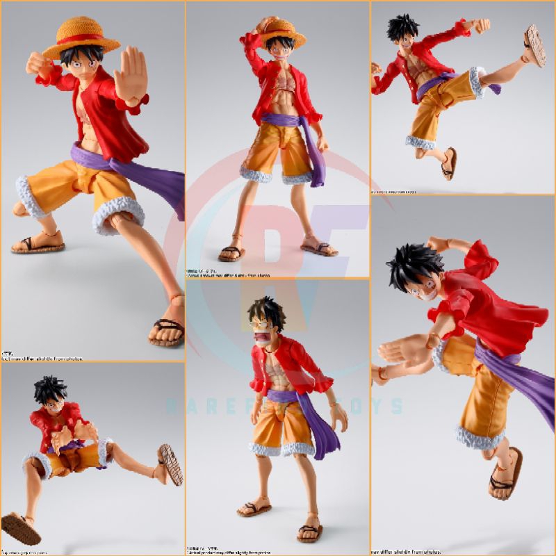 Bandai S.H.Figuarts One Piece Monkey D. Luffy The Raid on Onigashima ...