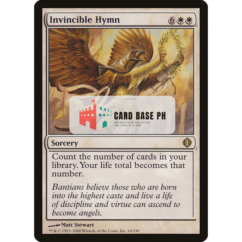Invincible Hymn - Magic the Gathering Trading Card | Shopee Malaysia