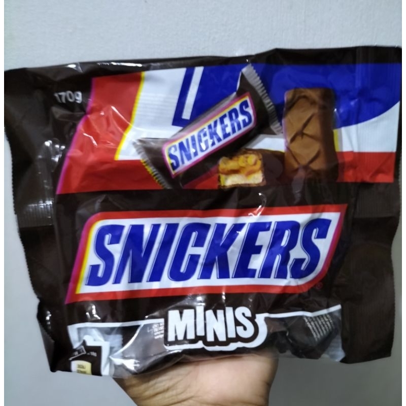 Snickers/Mars/Twix/Milky Way Minis 170g | Shopee Malaysia