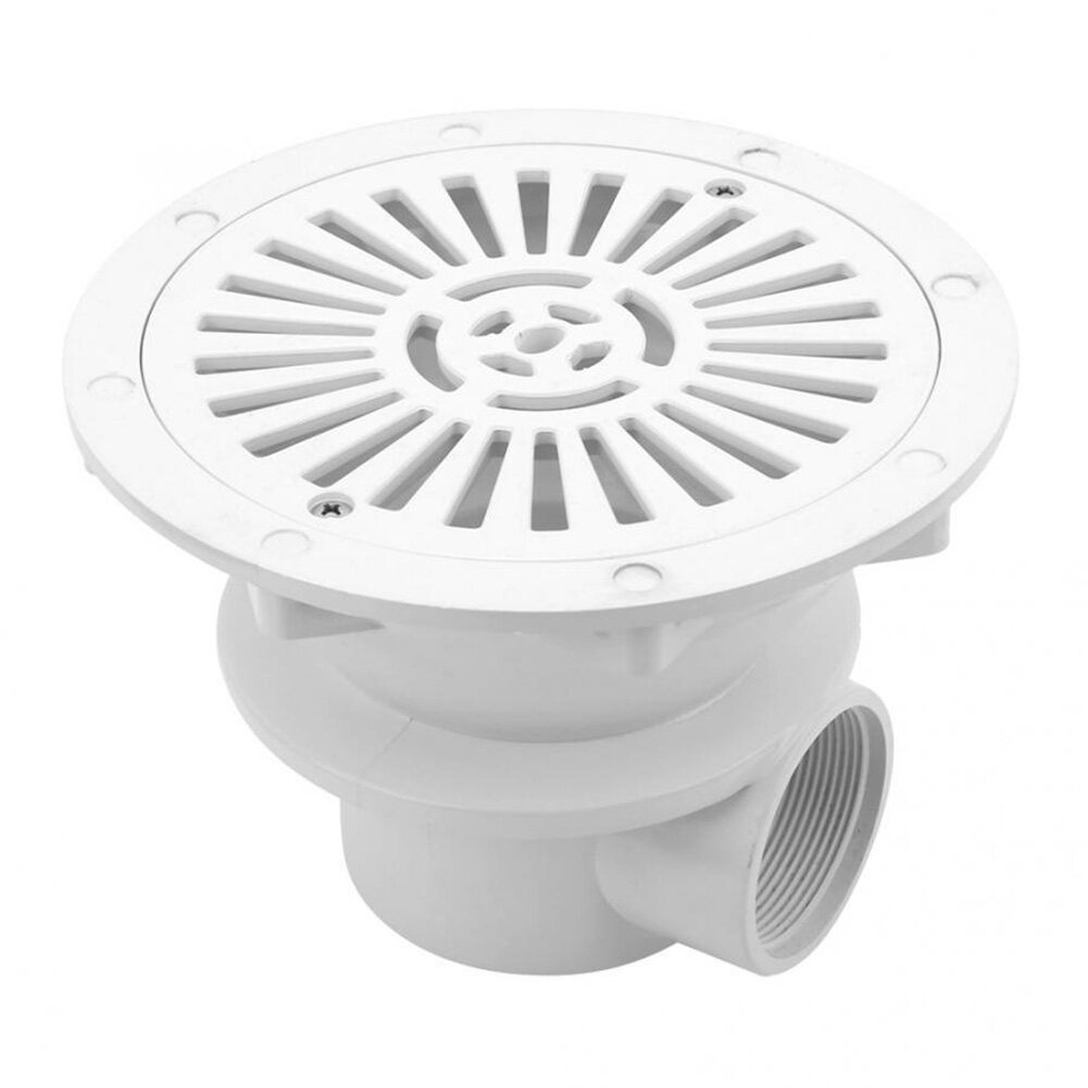 Swimming Pool Main Drain Floor 8 Inch Reinforced Suction White Pool ...