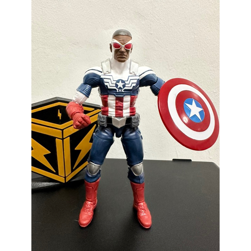 Captain America Sam Wilson Marvel Legends TRU Exclusive 3-Pack | Shopee ...