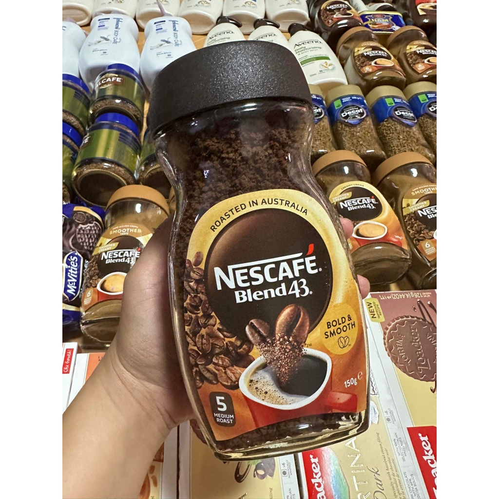 Nescafe Blend 43 roasted in bold and smooth 150g 05/2025 exp | Shopee ...