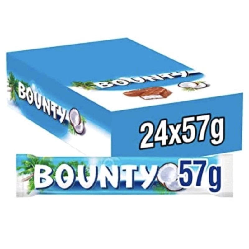 Bounty chocolate 57g (24 pcs/box) | Shopee Malaysia