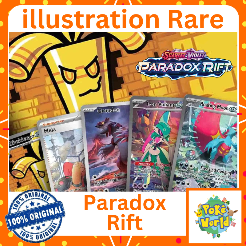 Illustration - Gallery - Paradox Rift - Scarlet and Violet - Pokemon ...