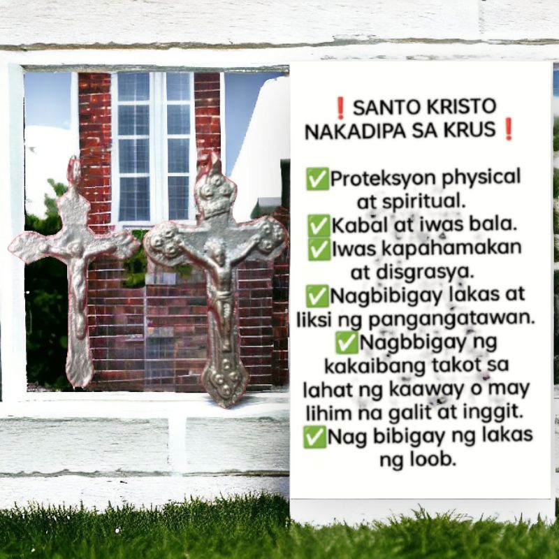SANTO KRISTO SA KRUS PENDANT | Shopee Malaysia