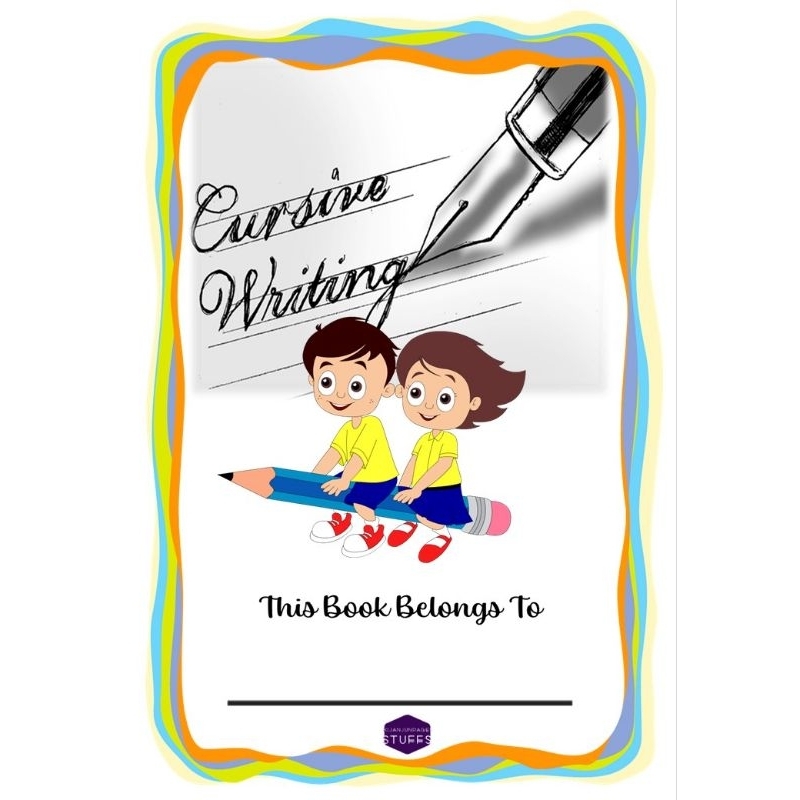 A-Z Cursive Writing Practice Book Bind | Shopee Malaysia