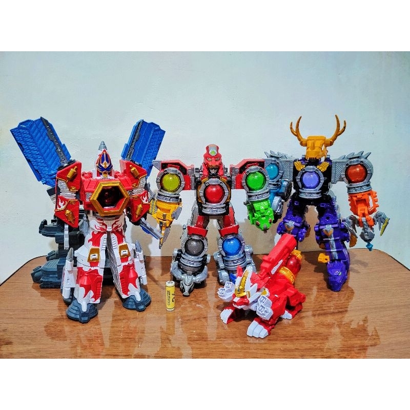 BANDAI'S Uchu Sentai Kyuranger's DX Mecha set | Shopee Malaysia