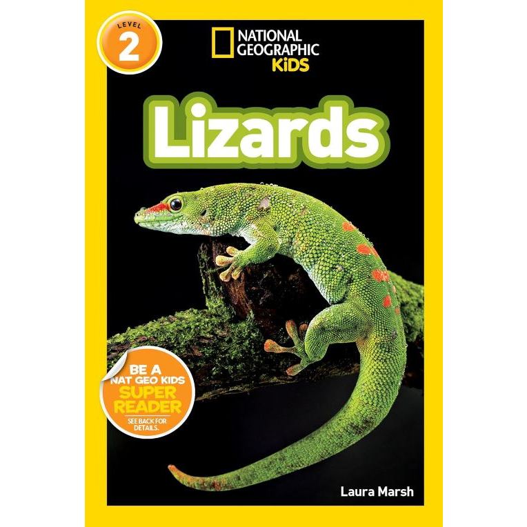 National Geographic Readers: Lizards Illustrated | Shopee Malaysia