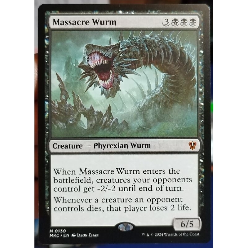 Massacre Wurm (Magic the gathering) | Shopee Malaysia