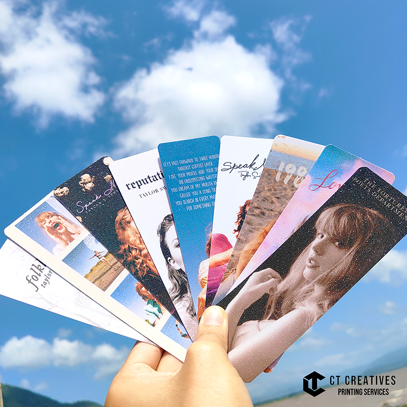Swifties Taylor Swift Glittery Bookmarks 2x6 Inches | Shopee Malaysia