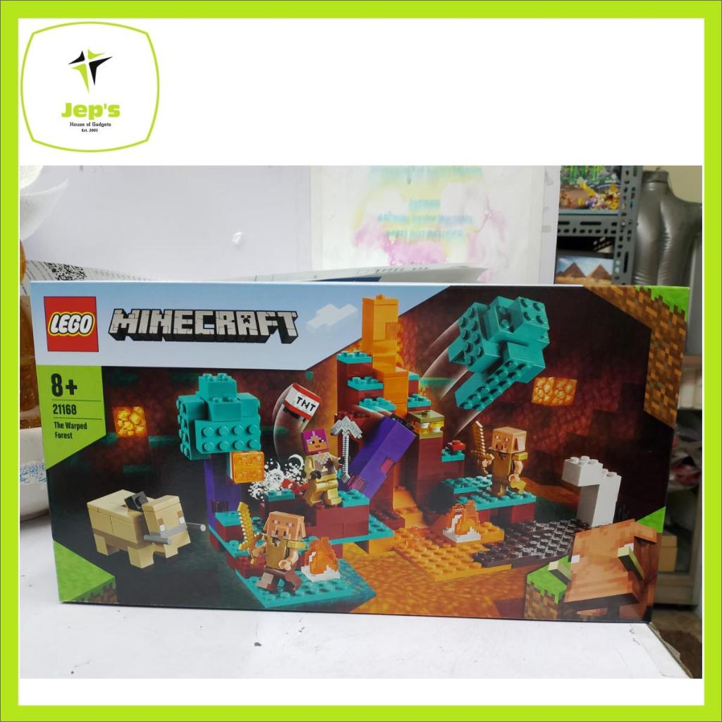 Lego Minecraft 21168 The Warped Forest (2021) | Shopee Malaysia