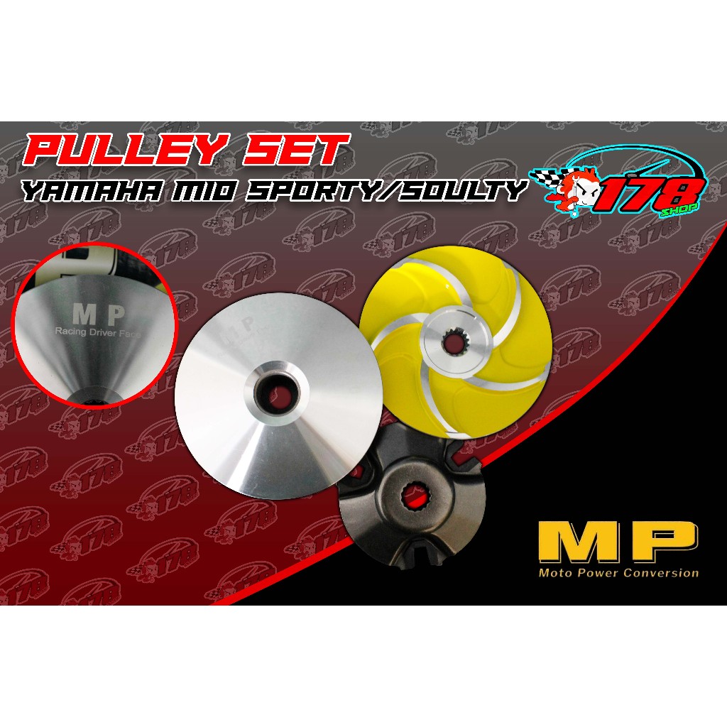 MP pulley set mio sporty(13.5degree) | Shopee Malaysia