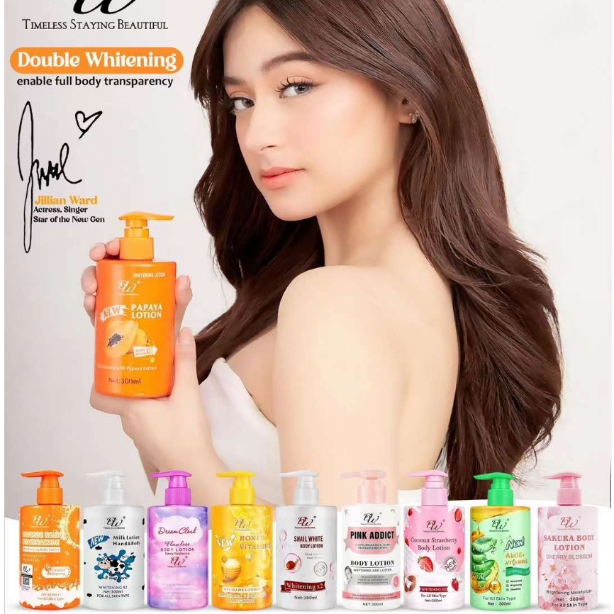 DW Papaya Lotion W/ Gluta Acid And Papaya Extract 300ml and DW Milk ...