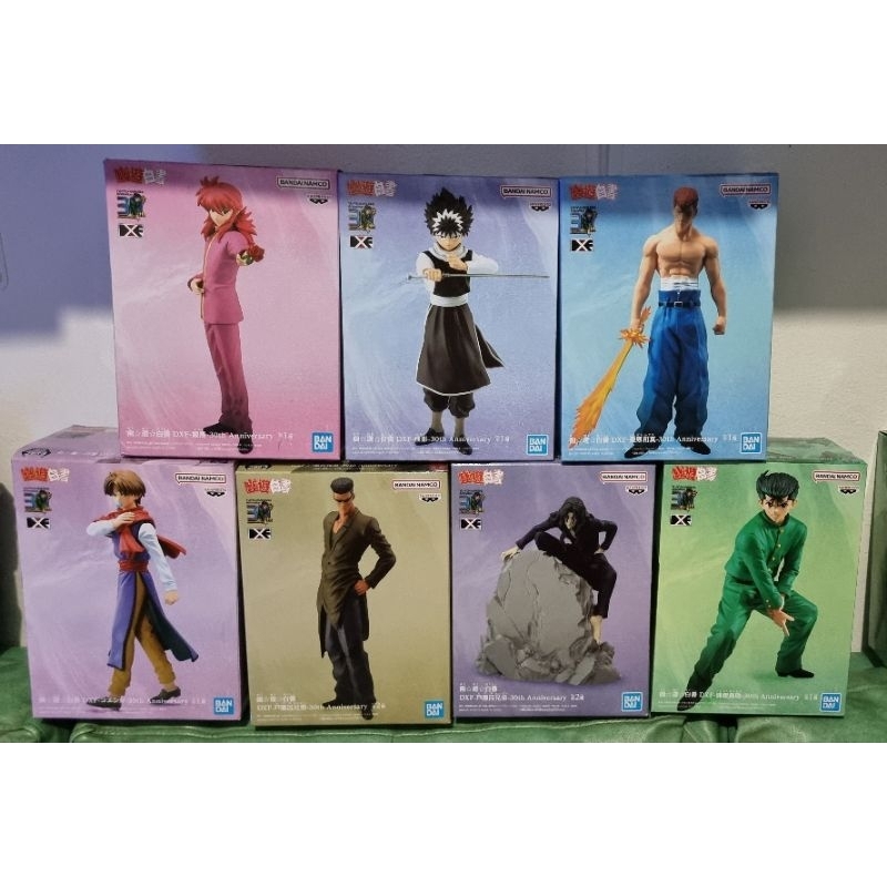 DXF YuYu Hakusho 30th anniversary - Yusuke, Kurama, Hiei, Kuwabara, Koenma, Youko | Shopee Malaysia