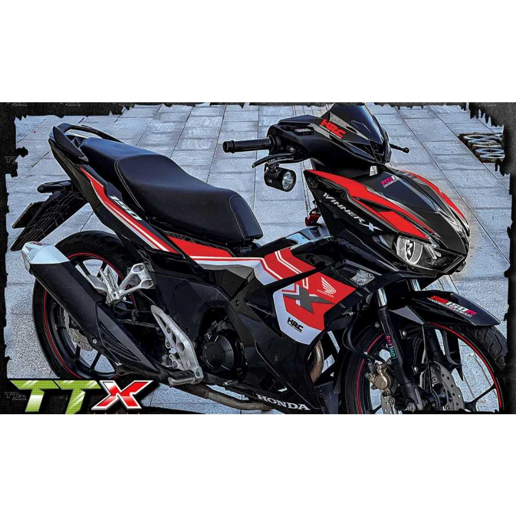 HONDA WINNER X 150 HRC LIMITED EDITION DECALS | Shopee Malaysia