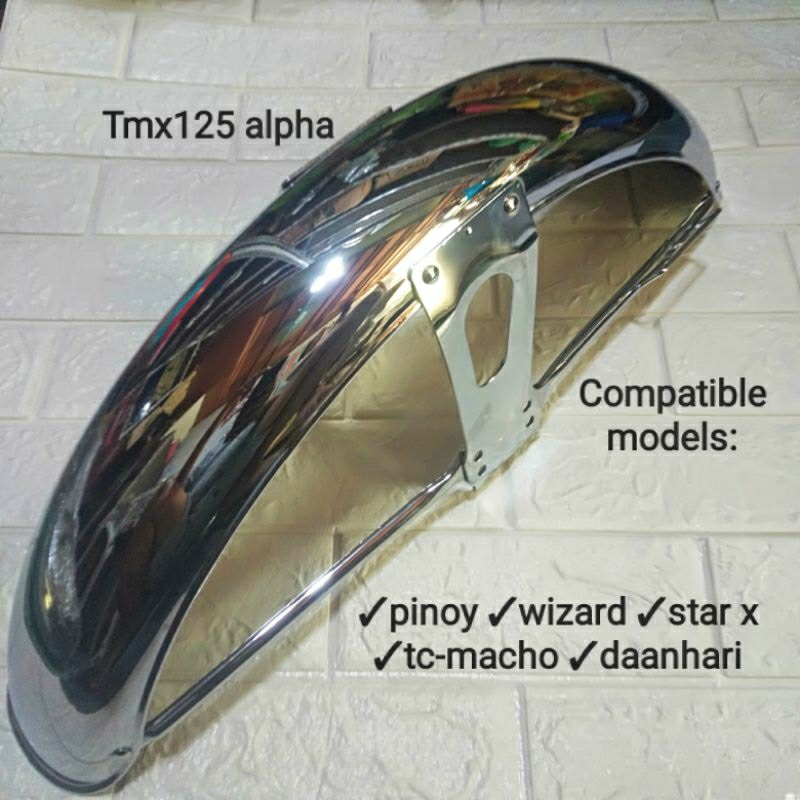 Universal front fender also fit on Skygo Rusi Euro Motorstar | Heavy ...