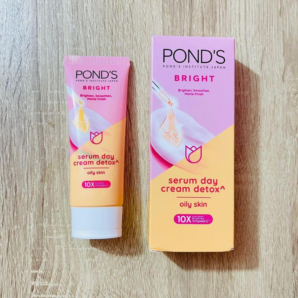 Ponds Bright Serum Day Cream Detox (40g) | Shopee Malaysia