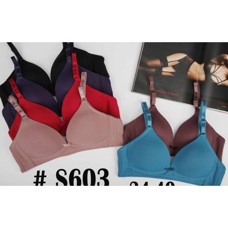 Soft cap thinpads no wire triumph bra 34 to 40 capA&B | Shopee Malaysia