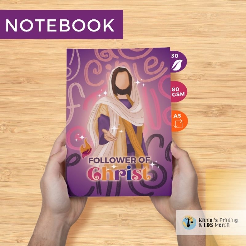 FSY 2024 inspired Follower of Christ A5 Notebook Manual Cutting LDS ...