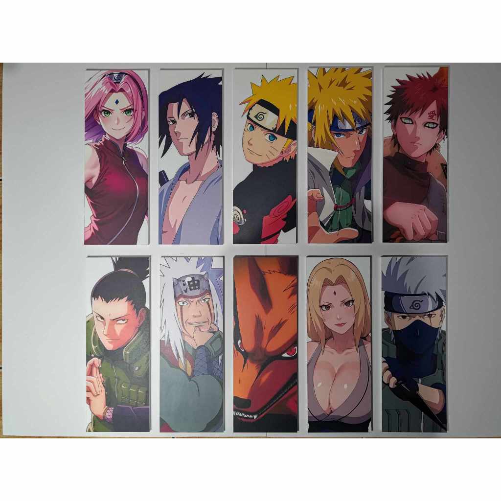 Naruto Shippuden Edition Anime Wall Decor on Sintra Board 4 x 11 inch ...