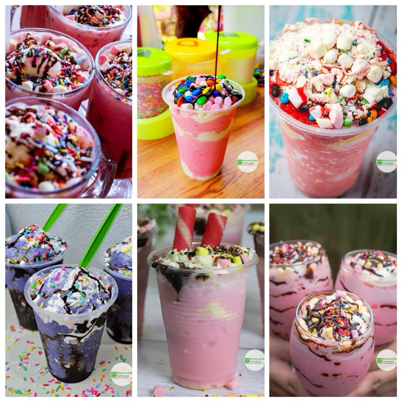 Ice Scramble Theme Wall Decor A4 Size Laminated | Shopee Malaysia